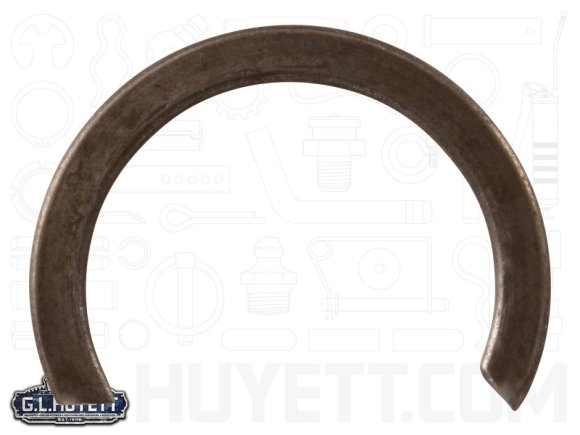 External Open Square Retaining Ring 7/16 HD Spring Steel