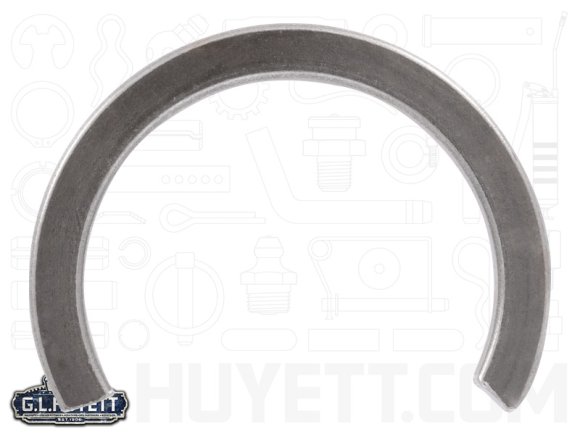 External Open Square Retaining Ring 1-3/8 HD Spring Steel