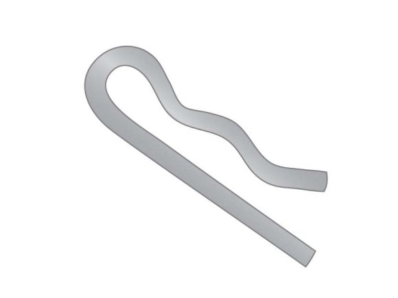 Bridge Hitch Hair Pin Clip .051 x 3/4 Stainless Steel