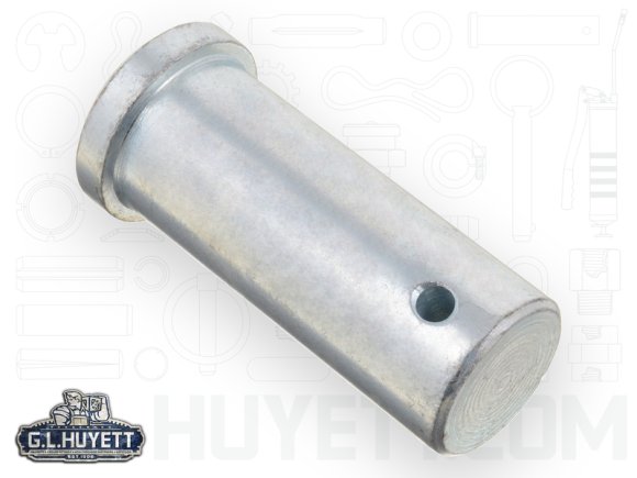Clevis Pin 1-1/4 x 3 Medium Carbon Steel Zinc Clear