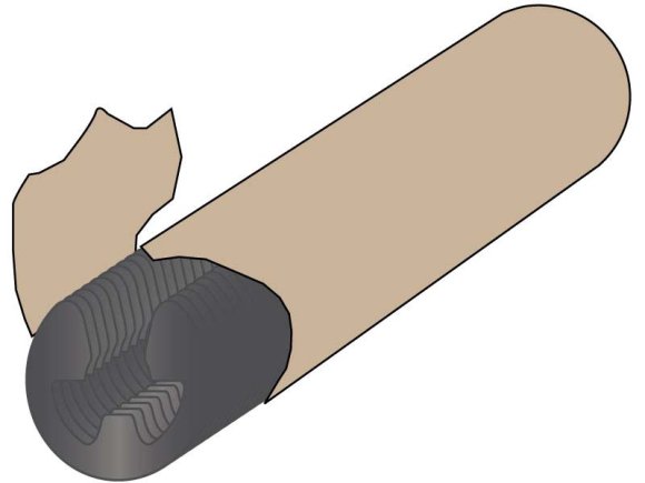 E-Clip External Retaining Ring Clip M3.2 CS PH 250 Pc Stk