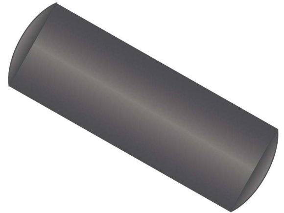Dowel Pin Unhardened M20 x 45 Carbon Steel DIN 7