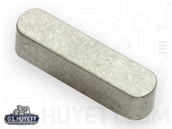 Machine Key M5 x 5 x 20 Form A SS300 PL UN