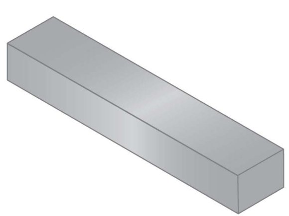 Steel Bars Square Metal Tubing 4 Pack Precision-Cut - 14mm Square... 1/ ...