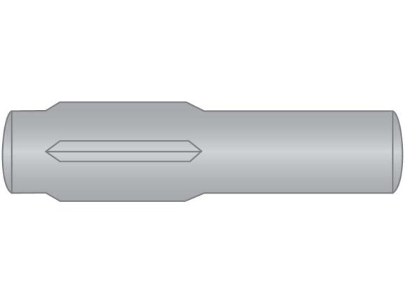 Groove Pin 1/8 x 1-1/2 Type H 300 Series Stainless Steel