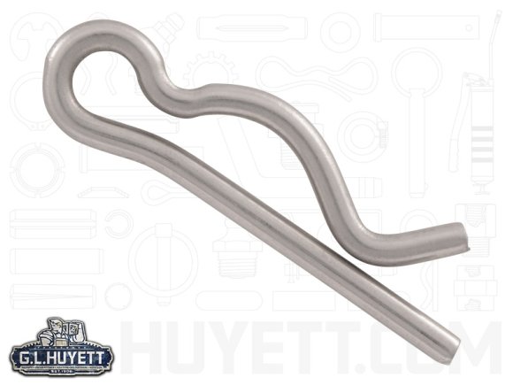 Bridge Hitch Hair Pin Clip .072 x 1-3/32 Stainless Steel