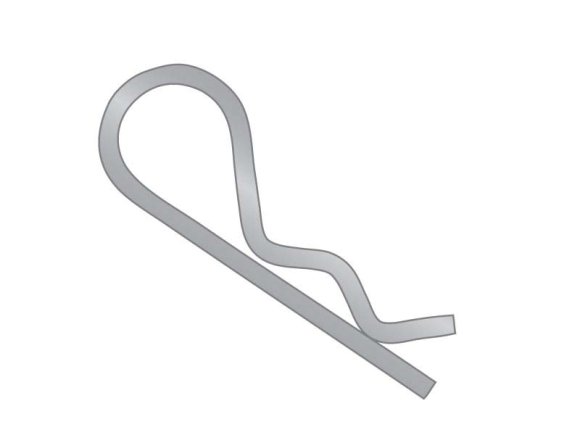 Bridge Hitch Hair Pin Clip 1/16 x 1-5/16 316 Stainless Steel