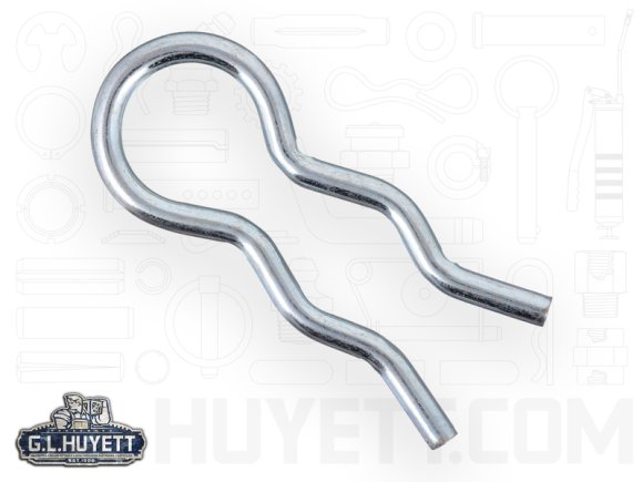 Hitch Hairpin Cotter Clip .177 x 2-3/4 MB Spring Wire ZC