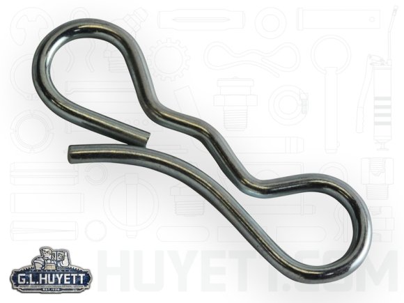 Cotter Pin Bow Tie .091 x 1-7/8 Spring Wire Zinc Clear