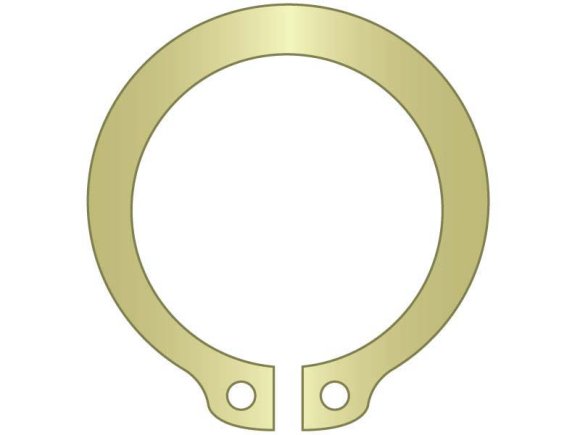 Snap Retaining Ring External Heavy Duty .394 Zinc MS3217