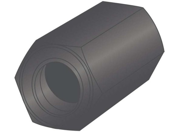 Coupling Nut Acme 1 1/4-6 x 1-1/4 RH PL