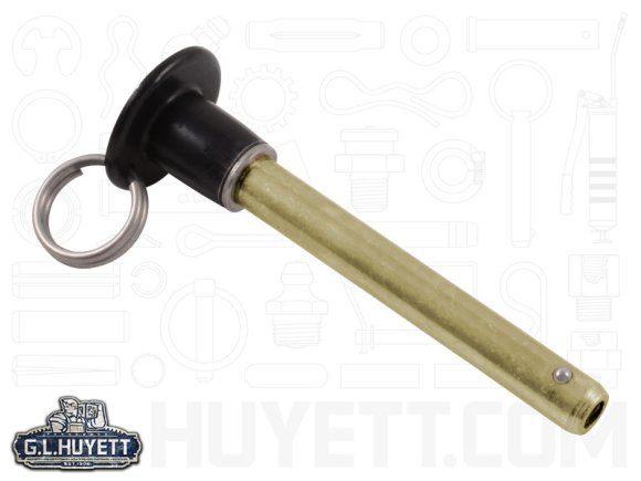 Positive Lock Quick Release Button Hd Pin 3/8 x 2-1/2 AS CD