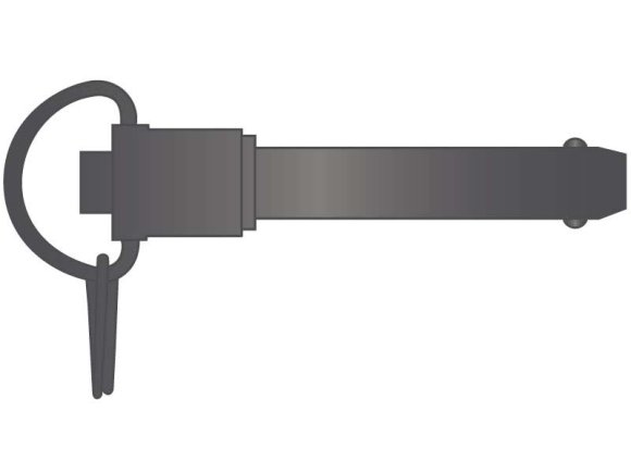 Positive Lock Quick Release Pin Ring Grip 3/16 x 2 Alloy CD