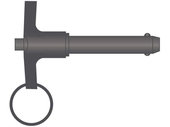 Positive Lock Quick Release Pin T Hdl 7/8 x 3 4130 Alloy CD