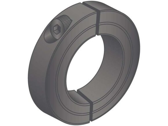 Double Split Collar 85 mm x 55 mm x 19 mm Steel Plain