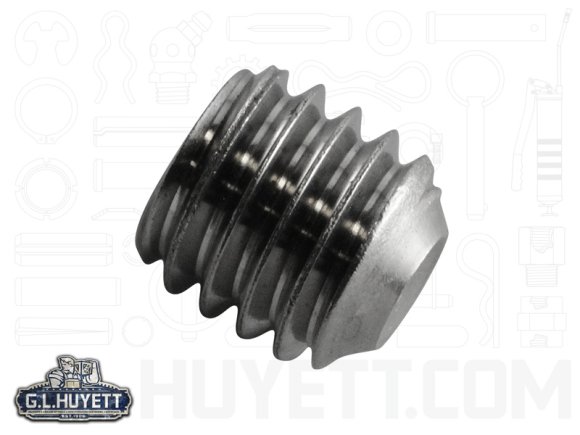 Hex Socket Set Screw #10-32 x 1/8 SS PL