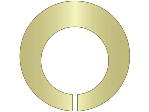 Snap Retaining Ring Tamper-Proof External 3/16 Spring ZY