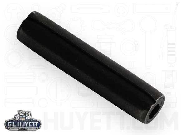 Coiled Spring Pin 7/16 x 3 SD Carbon Steel Oiled