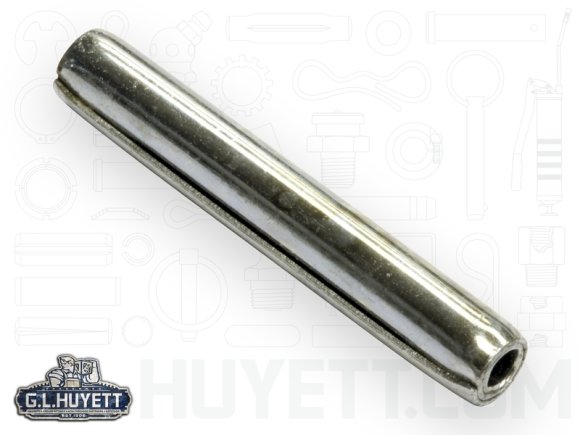 Coiled Spring Pin M8 x 28 SD Carbon Steel ZC ASME B18.8.3M