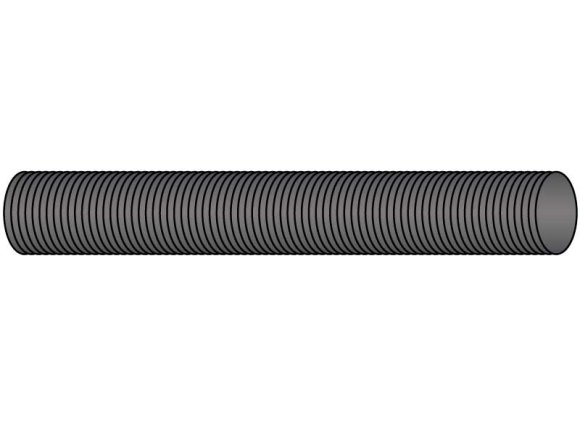 Threaded Rod 1-3/8"-5 x 6 Ft Left Hand Acme Carbon Steel PL