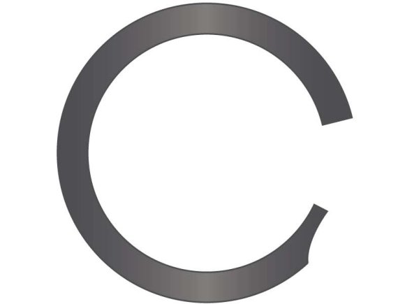 Spiral Retaining Ring Internal LD 1-7/8 Stainless Steel