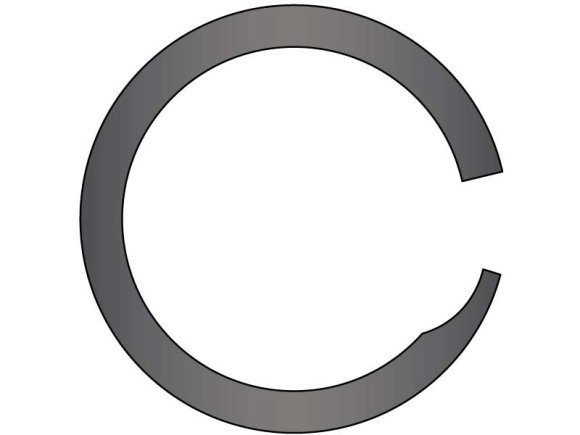 Spiral Retaining Ring External LD 1-3/16 Steel