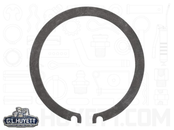 Notched External Retaining Ring 2-1/16 Spring Steel