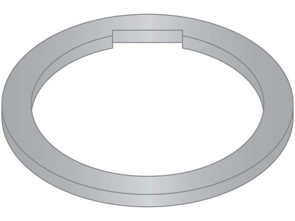 Keyed Arbor Shim Asst 3/4 x 1/2 19pc