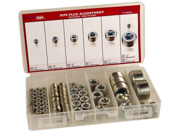 Pipe Plug Hex Socket ZC Assort 77pc