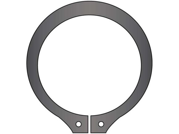 Snap Retaining Ring External M25 Steel Phos ANSI B27.7-3CM1