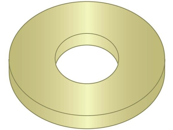 Machine Bushing Wide Rim 1-1/2 x 3/4 x 18g ZY