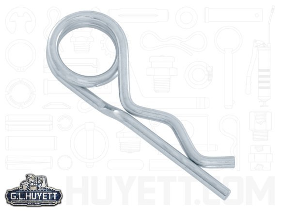 Bridge Hitch Hair Pin Clip Dbl Loop .148 x 3-1/8 MB SW ZC