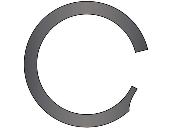 Spiral Retaining Ring Internal 1-Turn HD 1 Steel