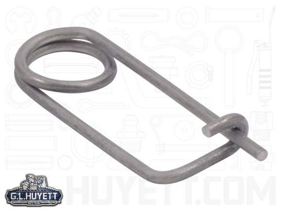 Safety Pin Coiled Tension 1/8 x 1-1/2 HD Stainless Steel