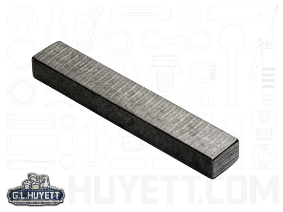 Machine Key M10 x 8 x 60 Form B SS316 PL UN