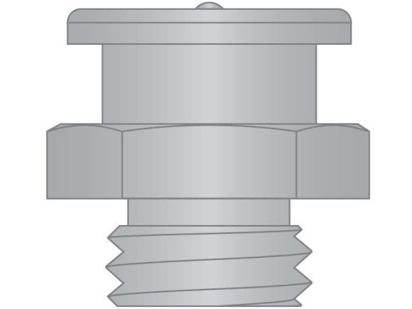 Button Head Fitting M12x1.75 SS PV