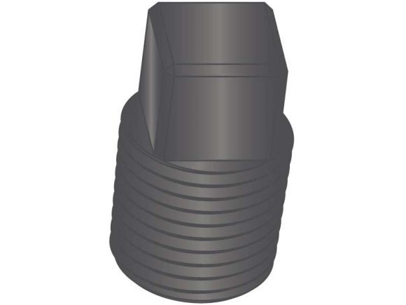 Plug, Pipe 1-1/2 SQ HD ASME B16.11 LC PL