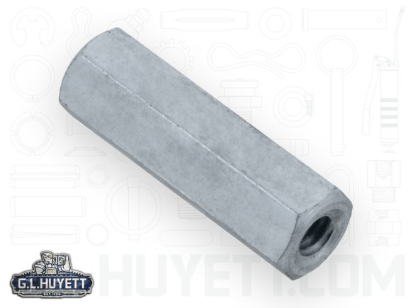 Coupling Nut 8-32 x 1 Zinc