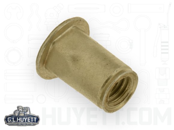 AVK Threaded Insert Hex AH M5-0.8 x 3.3 ZY Triv Open End