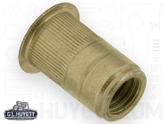 AVK Threaded Insert Knurled AL 1/2-13 x 200 ZY Triv OE