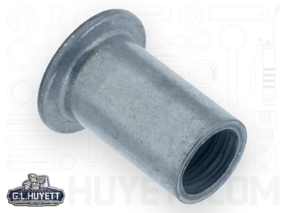 AVK Rivet Nut Threaded Insert RN 1/2"-13 x 250 Cad Open End
