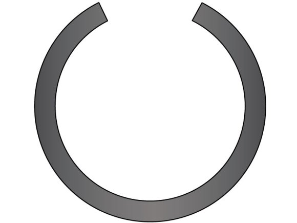 Round Internal Retaining Ring M30 Spring Steel