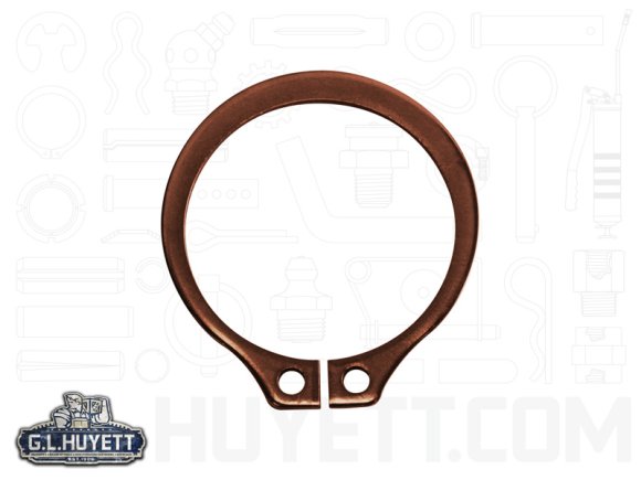 Snap Retaining Ring External 7/32 Copper