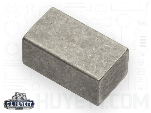 Machine Key M10 x 8 x 18 Form B Carbon Steel Undersize