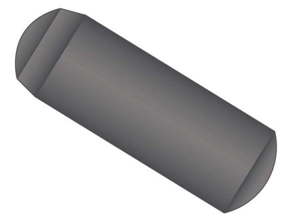 Dowel Pin Hardened M1 x 4 Alloy Steel DIN 6325