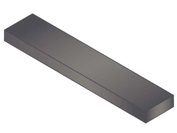 Ground Flat Bar Stock 5/8 x 2-1/2 x 18 4142