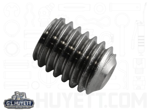 Hex Socket Set Screw 1/2-13 x 3/4 SS PL