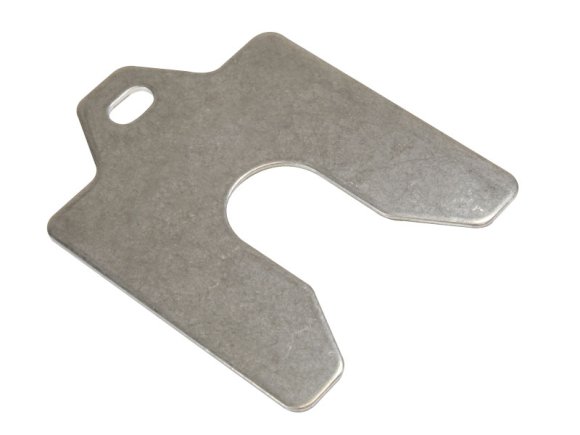 Slotted Shim SS Class C 4 x 4 Slot 1-1/4 Thk .075