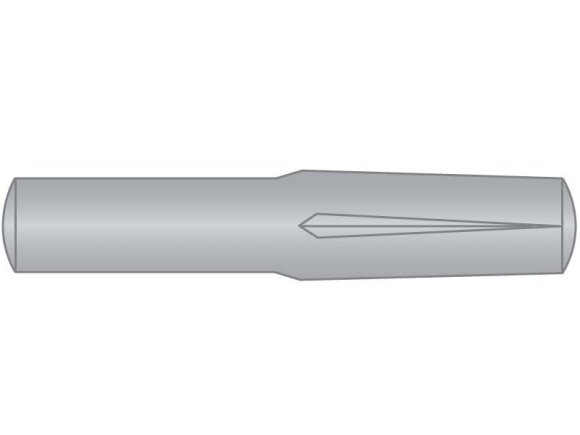 Groove Pin 1/4 x 1/2 Type D 300 Series Stainless Steel