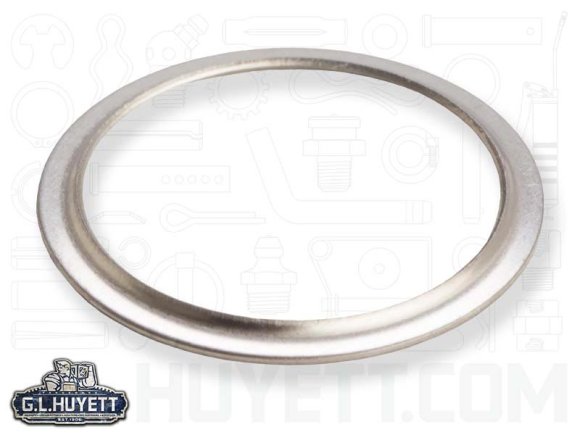 Push-On Ring Thinwall Screw Size 3/8 Degreased